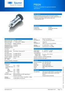 baumer-pbsn | Industrias Asociadas