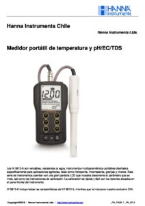hi9813-6 | Industrias Asociadas